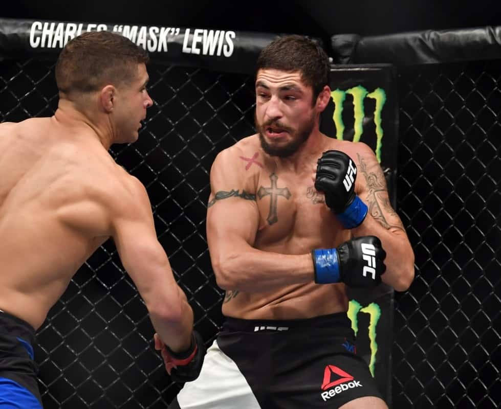 UFC Fight Night 108 Reebok Fighter Payouts