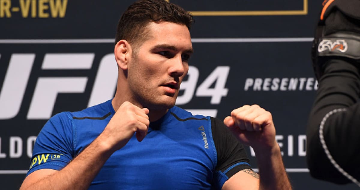 Chris Weidman Focused On Proving He’s ‘The Best In The World’ At UFC ...
