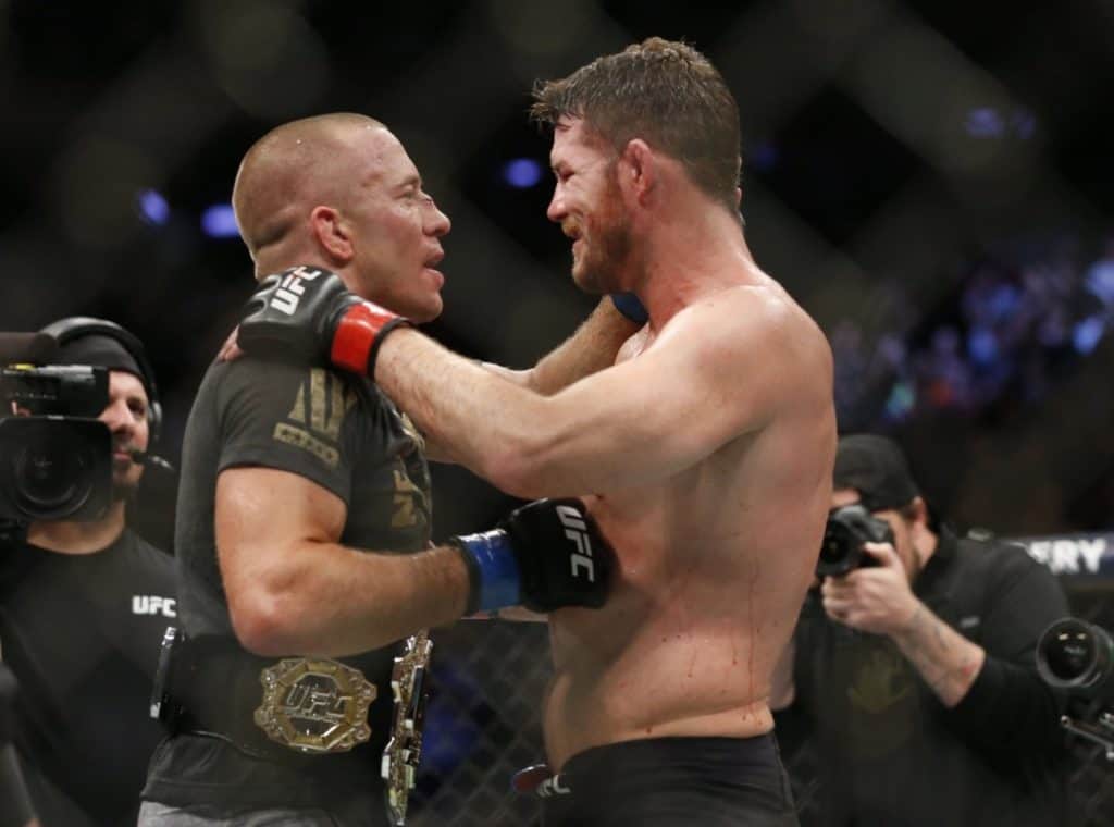 Michael Bisping Reveals Fight With Georges St-Pierre Is One He Would Do ... Michael Bisping Reveals Fight With Georges St-Pierre Is One He Would Do ...