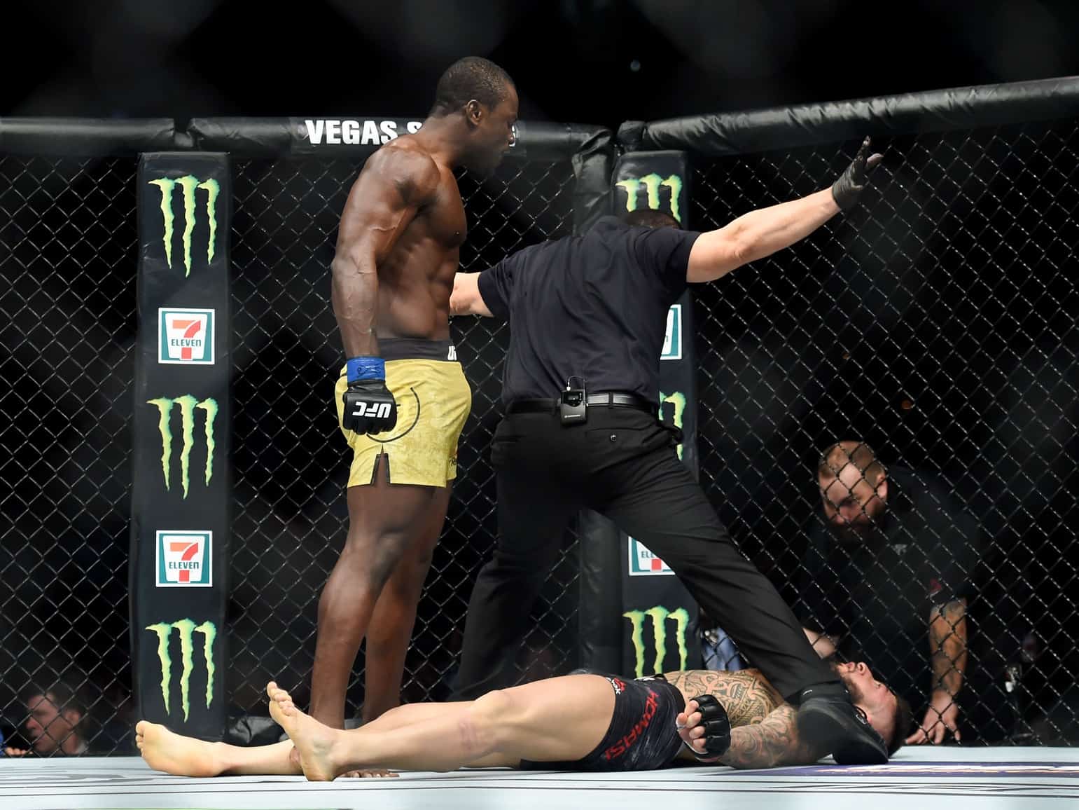 Highlights: Bitter Rivalry Ends With Brutal KO At UFC 220