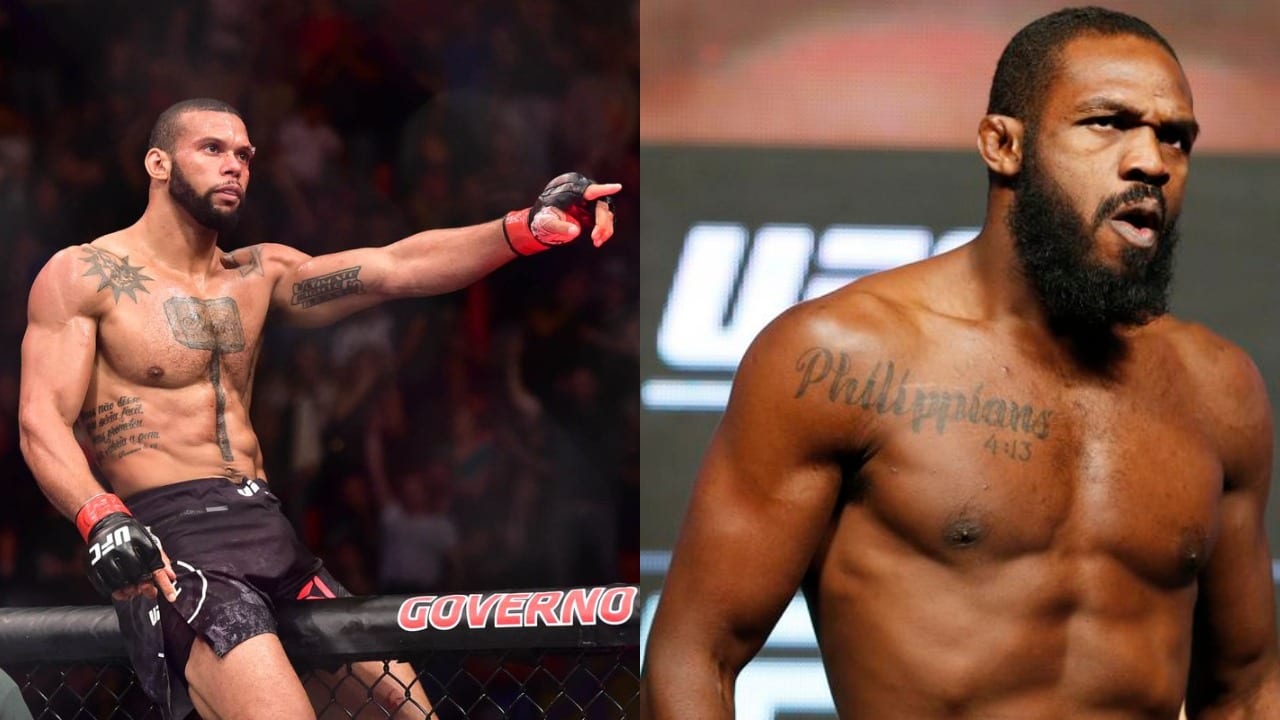 Jon Jones Fires Back At 'Roider' Comments From Thiago Santos Jon Jones Fires Back At 'Roider' Comments From Thiago Santos
