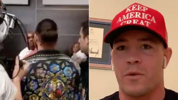 Colby Covington Reacts To 'Funny' Usman-Masvidal Altercation Colby Covington Reacts To 'Funny' Usman-Masvidal Altercation