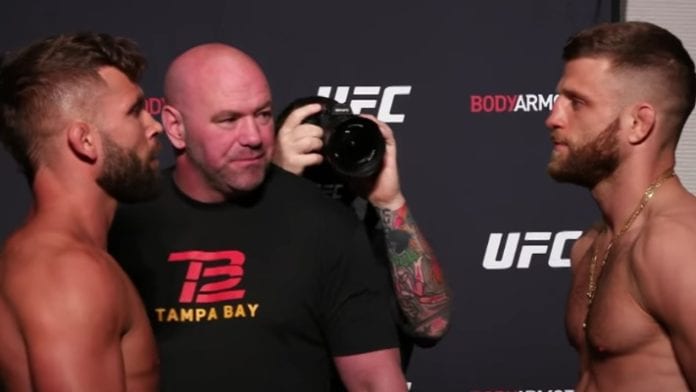 Calvin Kattar Finishes Jeremy Stephens With Strikes - UFC 249 Results