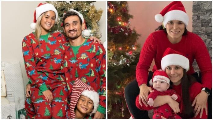 MMA Fighters Celebrate Christmas 2020 On Social Media