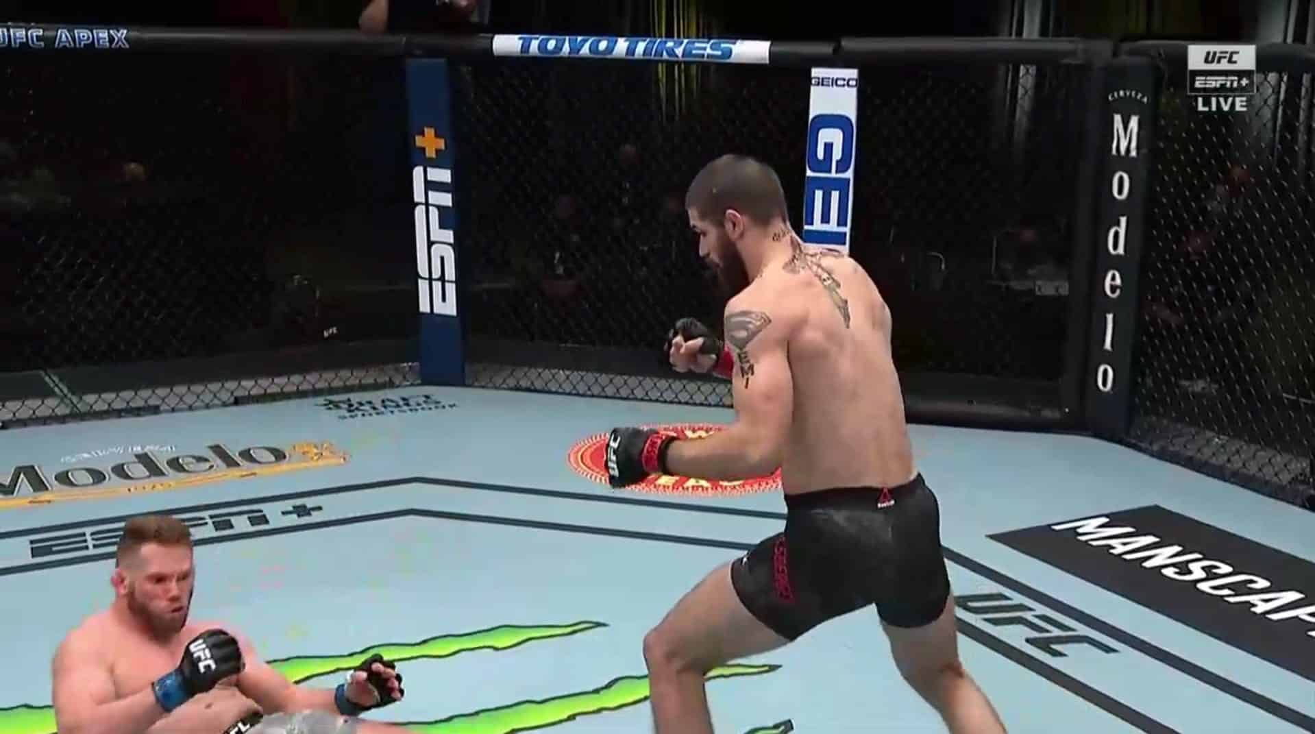 Matthew Semelsberger Scores 16-Second KO Of Jason Witt - UFC Vegas 21 ...