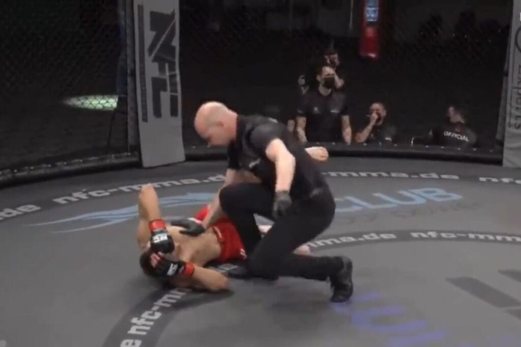 Niko Samsonidse Suffers Horrific Leg Break At German MMA Event