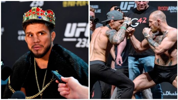 Henry Cejudo Thinks Dustin Poirier Will KO Conor McGregor At UFC 264