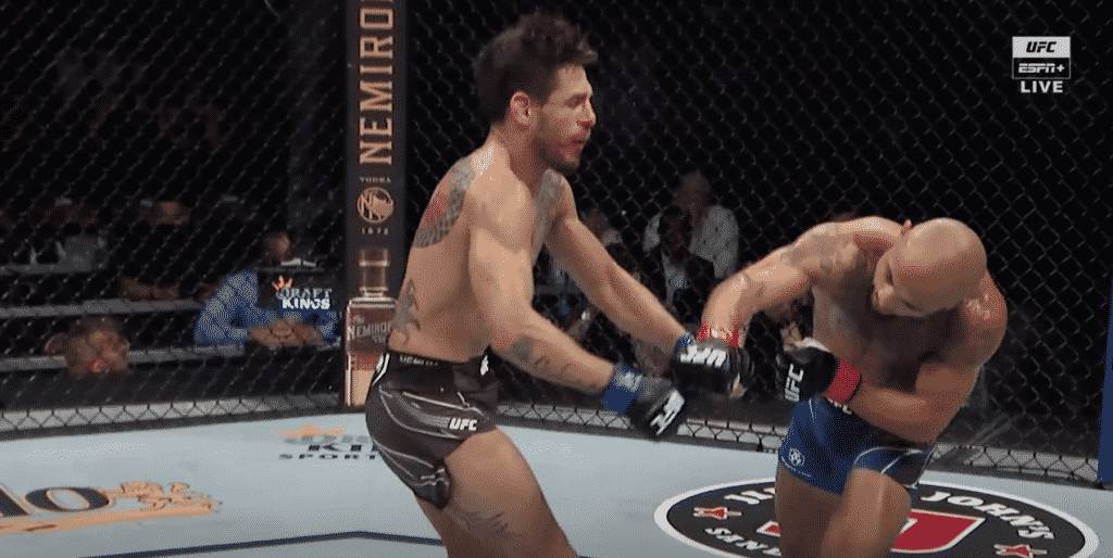 Miles John Flattens Anderson Dos Santos With Huge KO - UFC 265 Highlights