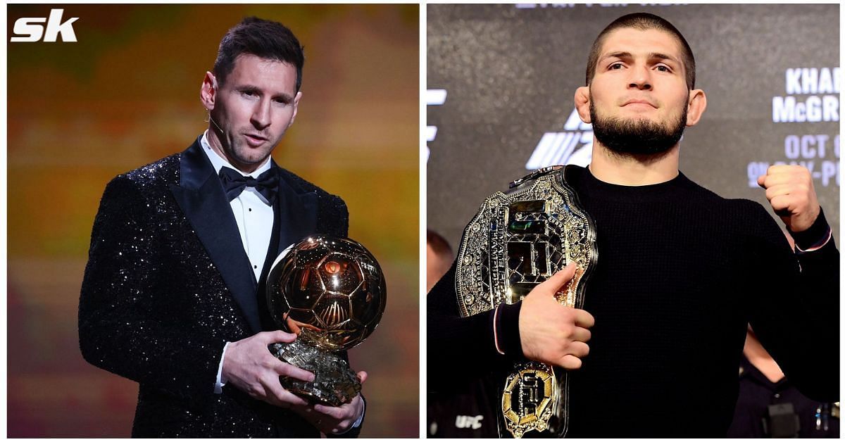Khabib Nurmagomedov Questions Lionel Messi's Latest Ballon D'Or Win Khabib Nurmagomedov Questions Lionel Messi's Latest Ballon D'Or Win