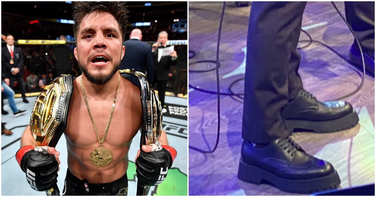 Henry Cejudo Explains Why He Wore High Heels At Eagle FC 44 Henry Cejudo Explains Why He Wore High Heels At Eagle FC 44