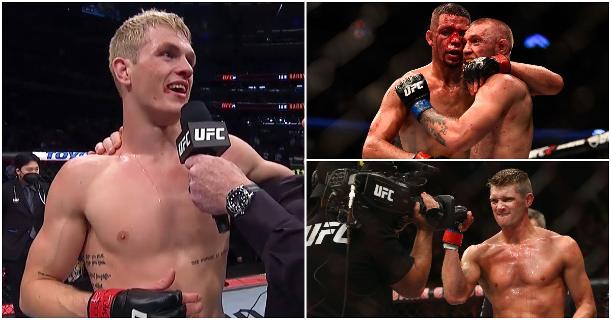 Rising UFC Prospect Ian Garry Would Love To Fight Nate Diaz & Stephen ...