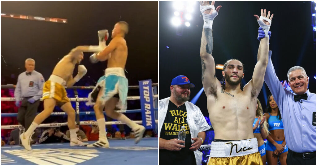 Muhammad Ali's Grandson Nico Ali Scores Brutal One Punch KO In The ...