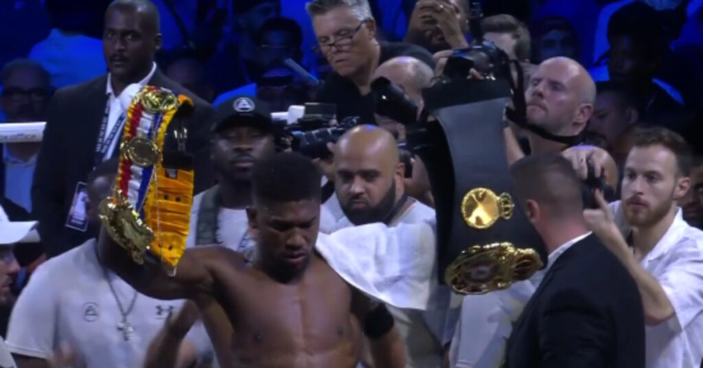 Anthony Joshua Throws A Temper Tantrum Following Split Decision Loss To Oleksandr Usyk