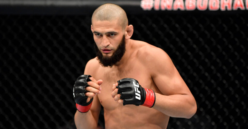 Khamzat Chimaev Appears To Confirm A Move To The Middleweight Division