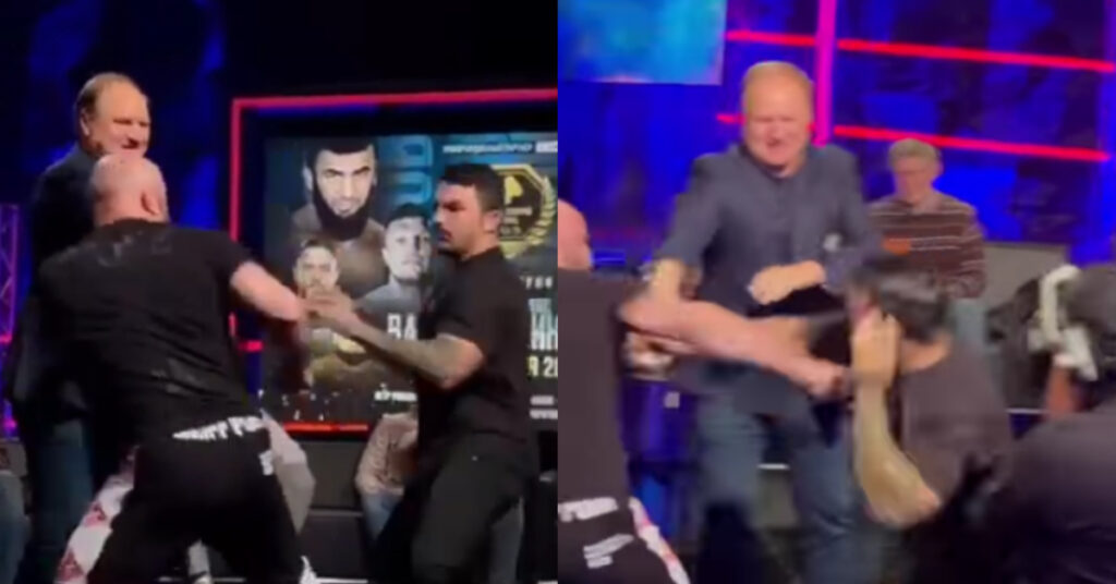 Watch | BKFC Brawler Mike Perry Throws Hands At Press Conference In Russia