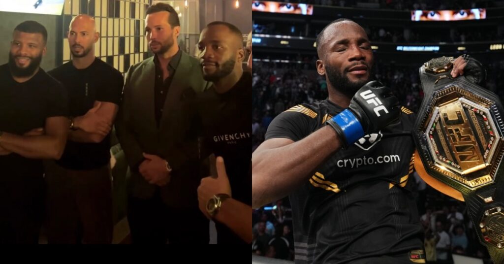 Leon Edwards Poses For Picture With Controversial Social Media ...