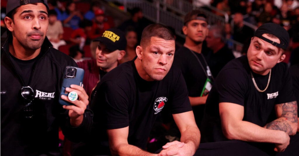 VIDEO: Nick Maximov Of Team Diaz Launches Beer At Jake Paul’s Bodyguard ...