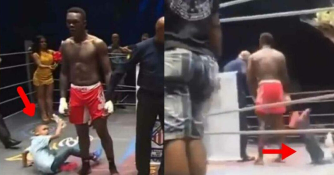 Video - Alex Pereira's Son Mocks Israel Adesanya With Collapse ...
