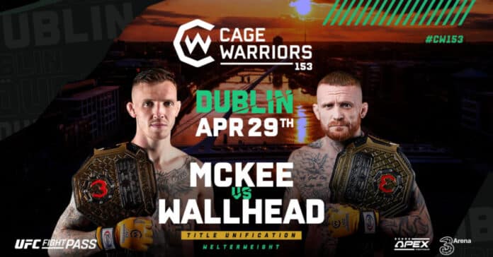 Report | Rhys McKee Set For Cage Warriors 170lb Title Unification Bout ...