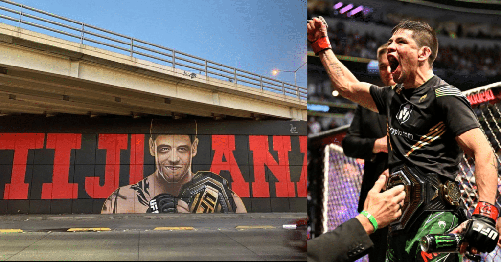 UFC Champion Brandon Moreno Gets Mural In His Home Of Tijuana, Mexico ...