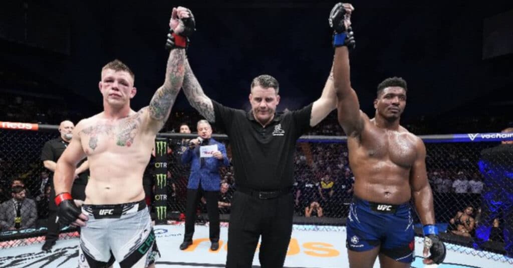 Jimmy Crute And Alonzo Menifield Fight To A Majority Draw - UFC 284 ...