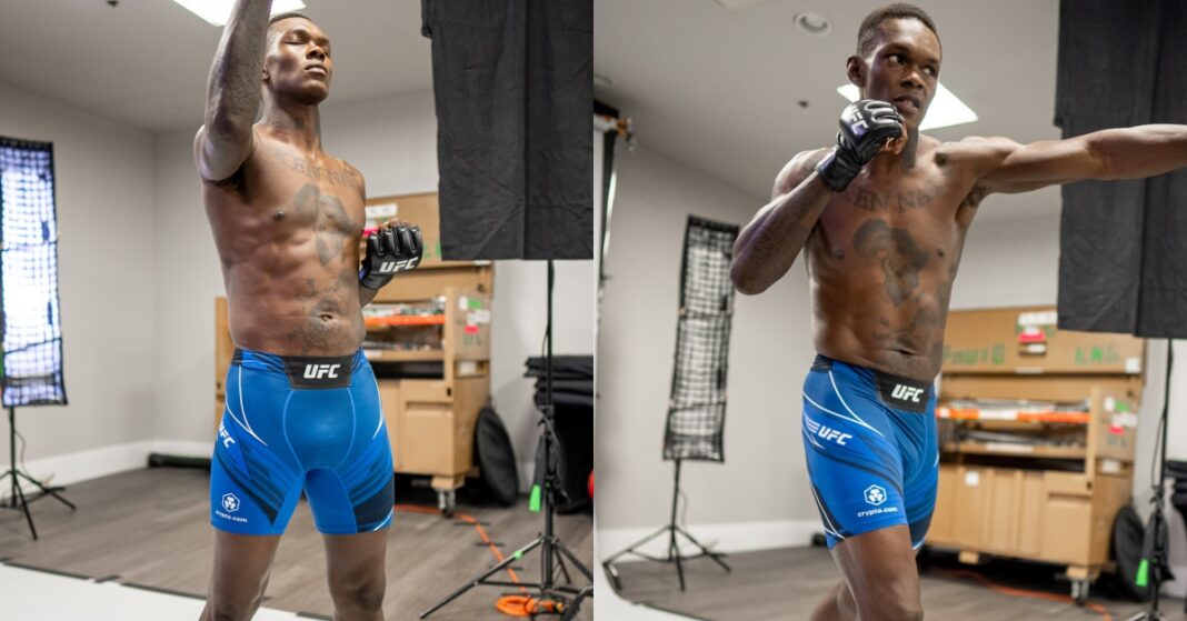 Israel Adesanya Set To Sport Blue Shorts During UFC 287 Title Fight ...