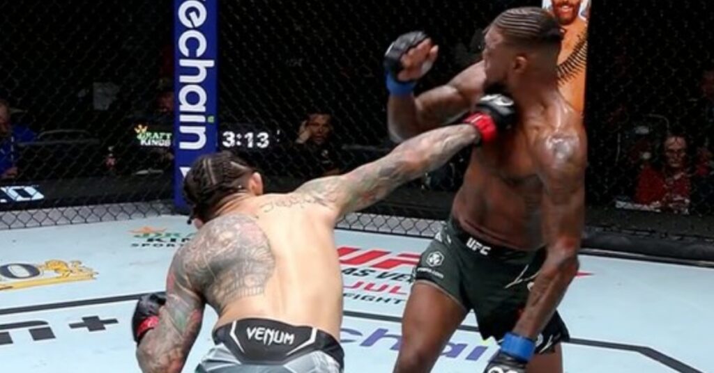 Diego Ferreira Scores Vicious One-Hit Knockout Against Michael Johnson ...