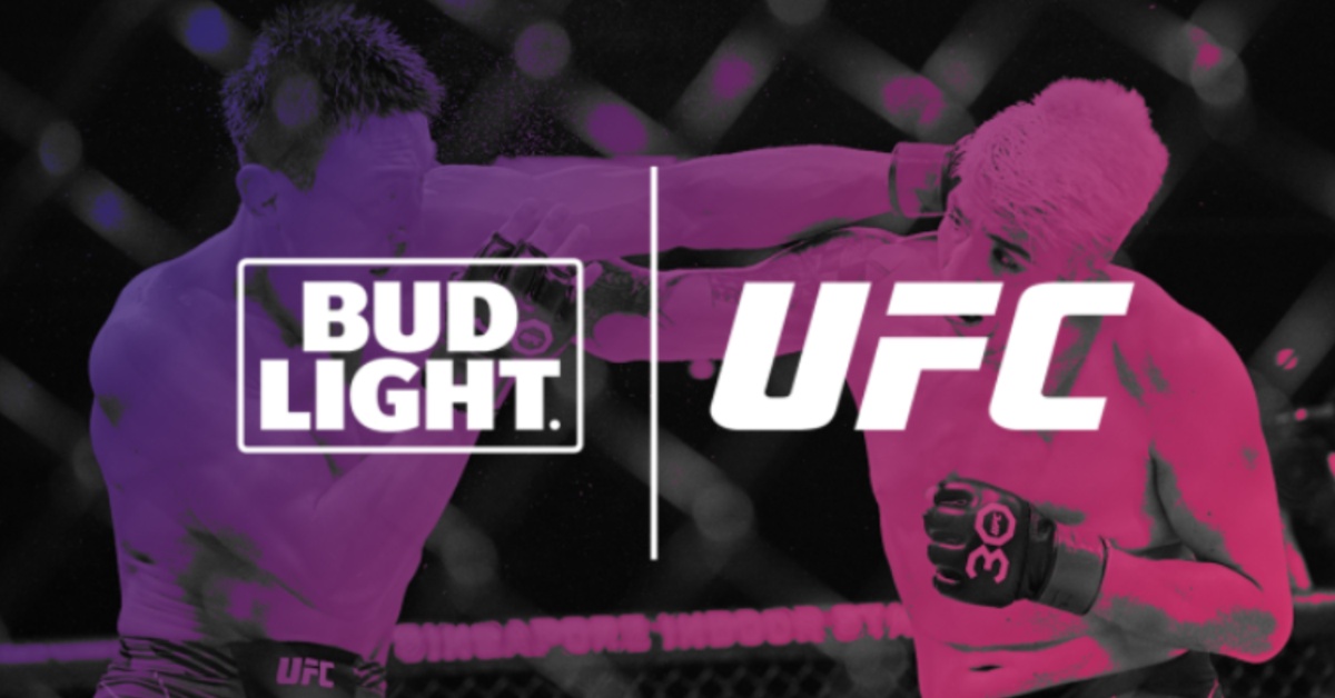 Bud Light Is Once Again The Official Beer Of The UFC In Historic ...