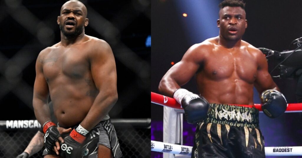 Jon Jones Heaps Praise On Arch Rival Francis Ngannou After Tyson Fury ...