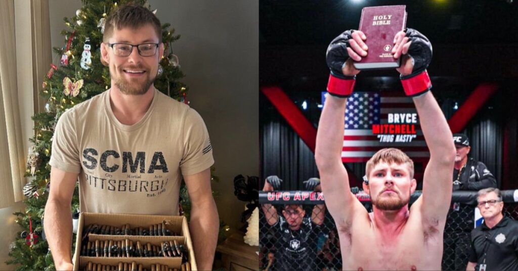 UFC Fighter Bryce Mitchell Is Armed With 400 Rounds Of Ammo And ...