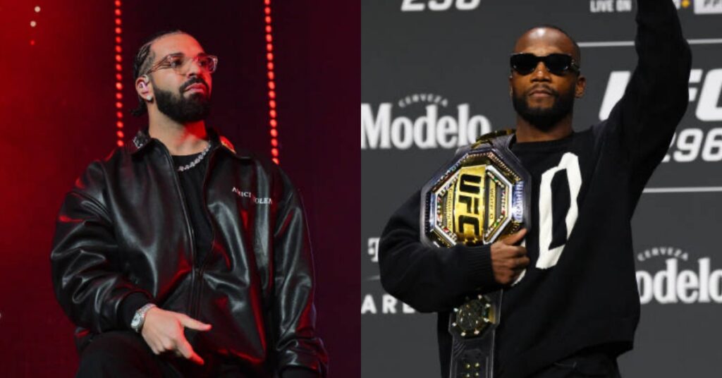 Drake Slaps Whopping $1,200,000 Payout Bet On Leon Edwards To KO Rival ...
