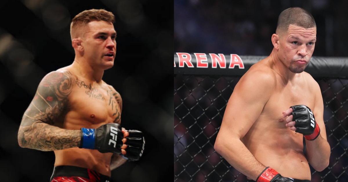 Dustin Poirier Again Calls For Return Fight With Rival Nate Diaz After ...