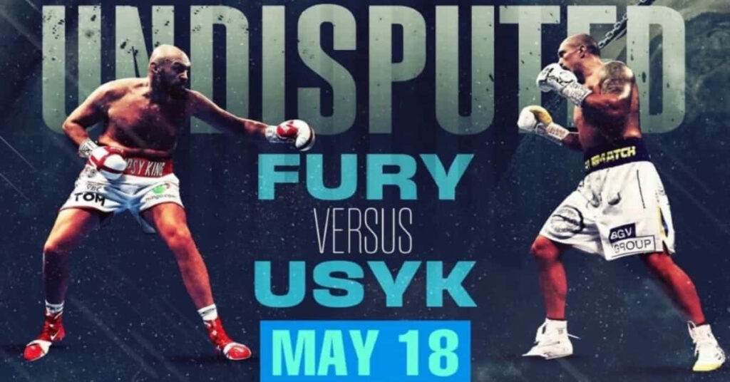 Tyson Fury Vs. Oleksandr Usyk: Ring Of Fire - Fight Card, Betting Odds ...