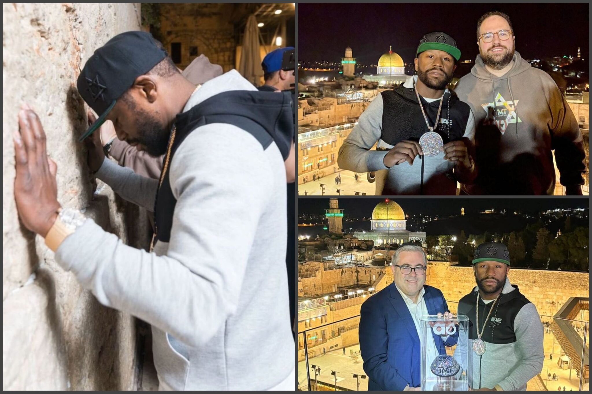 Boxing Legend Floyd Mayweather Visits Jerusalem, Receives 'Champion Of ...