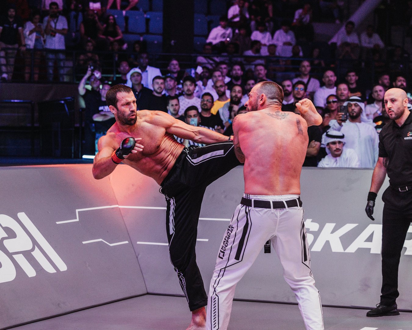 Ex-UFC Champ Luke Rockhold Knocks Out Joe Schilling In Karate Combat ...