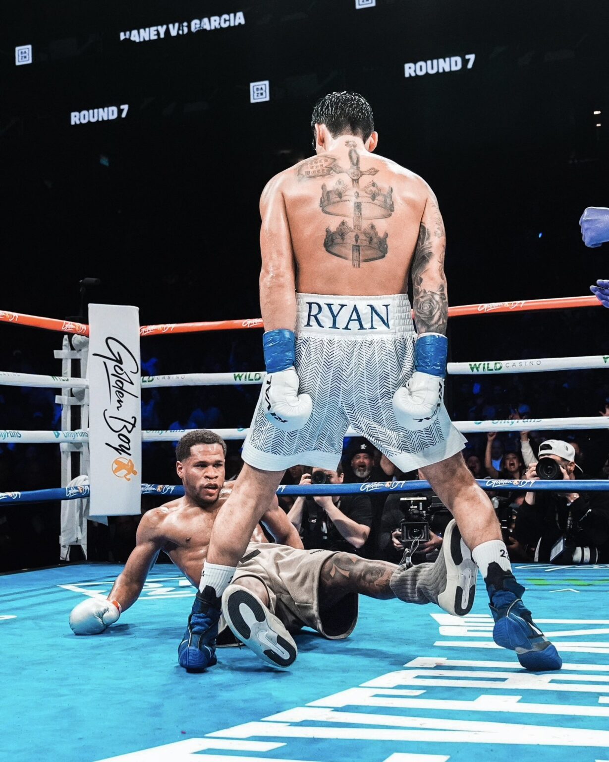 Ryan Garcia Knocks Down Devin Haney Three Times, Scores Majority Decision Win - Haney Vs. Garcia ...