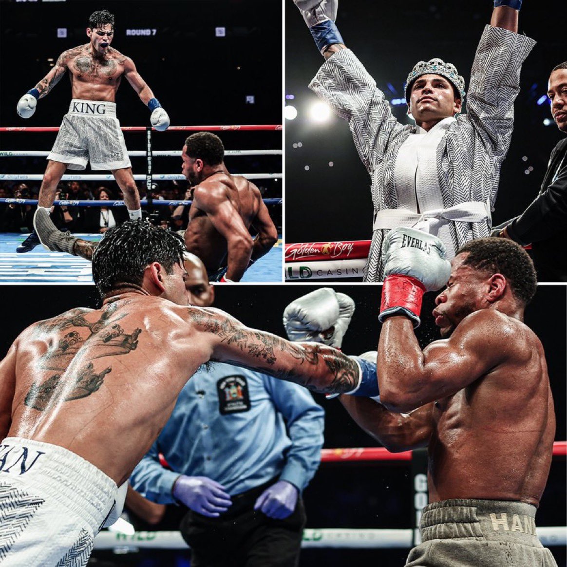 Ryan Garcia Knocks Down Devin Haney Three Times, Scores Majority Decision Win - Haney Vs. Garcia ...