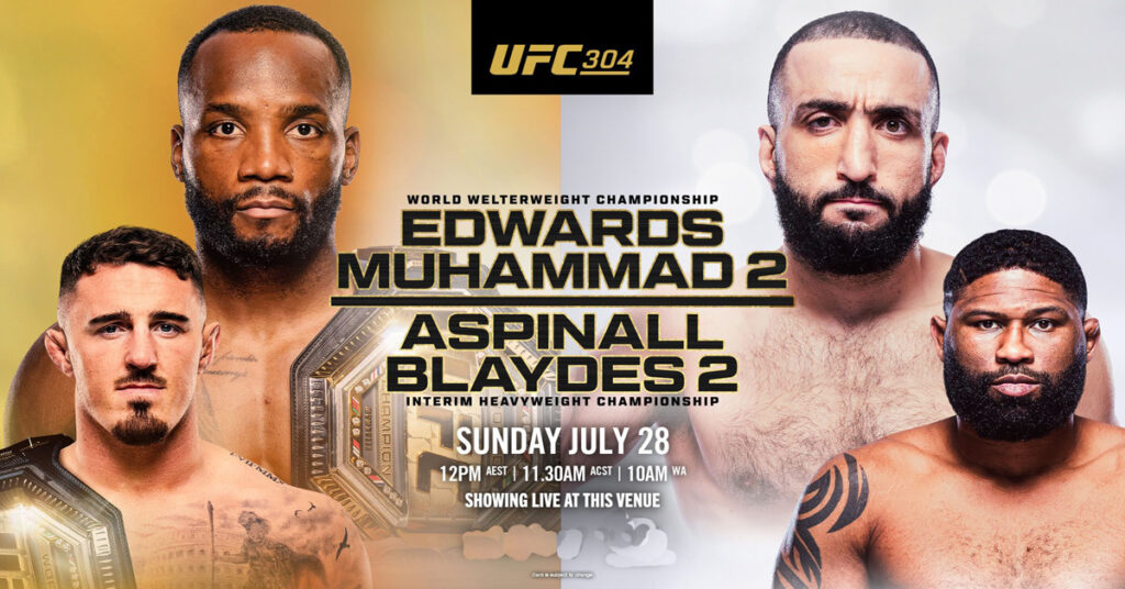 UFC 304 Manchester: Leon Edwards Vs. Belal Muhammad - Fight Card ...