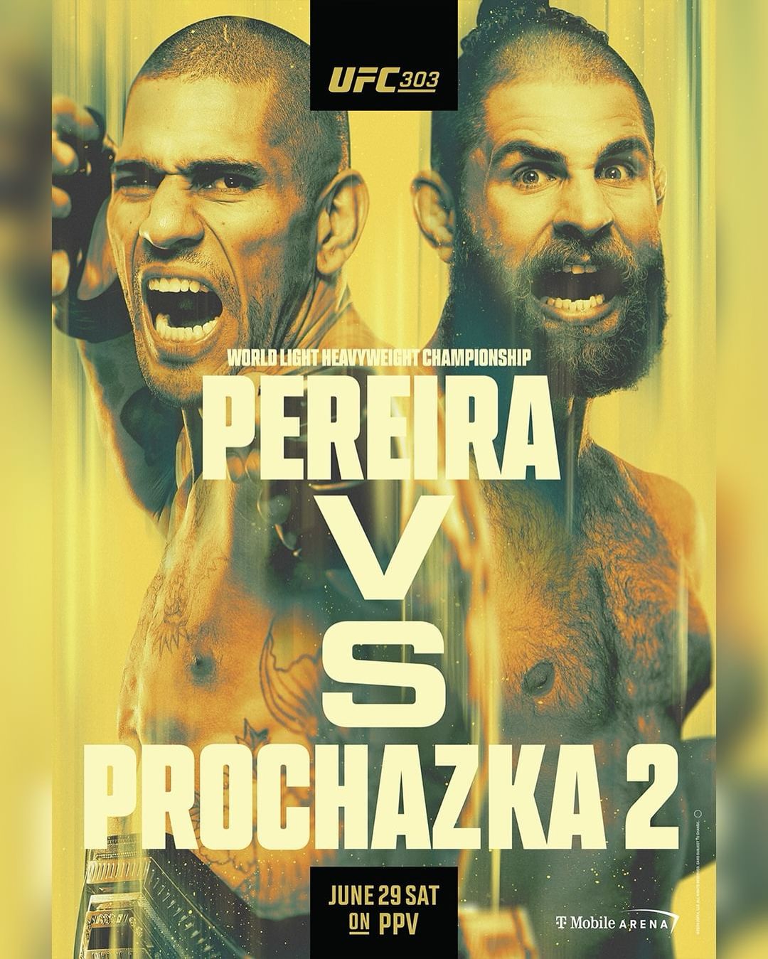 UFC 303: Alex Pereira Vs. Jiří Procházka 2: Fight Card, Betting Odds ...