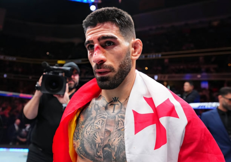 Photos - Ilia Topuria Slated To Sport Custom Shorts In UFC 308 Title ...