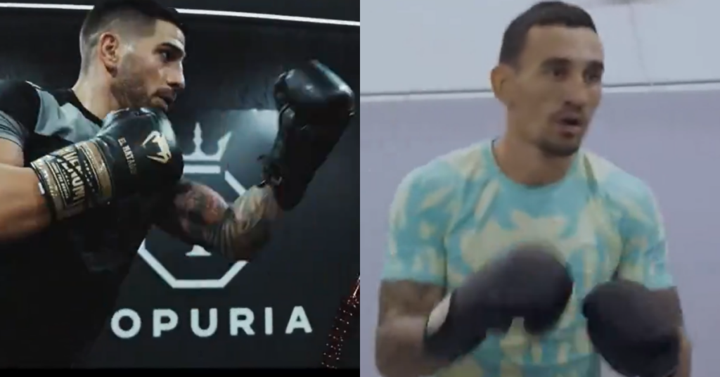 Video - Ilia Topuria, Max Holloway Share New Training Footage Ahead Of ...