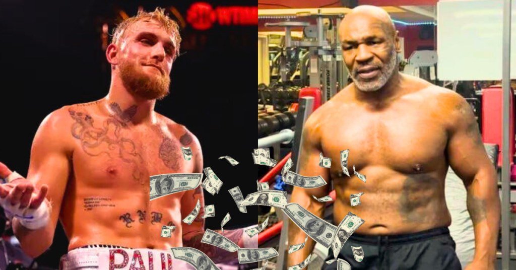 How Much Are Jake Paul And Mike Tyson Being Paid? To Split $80 Million ...