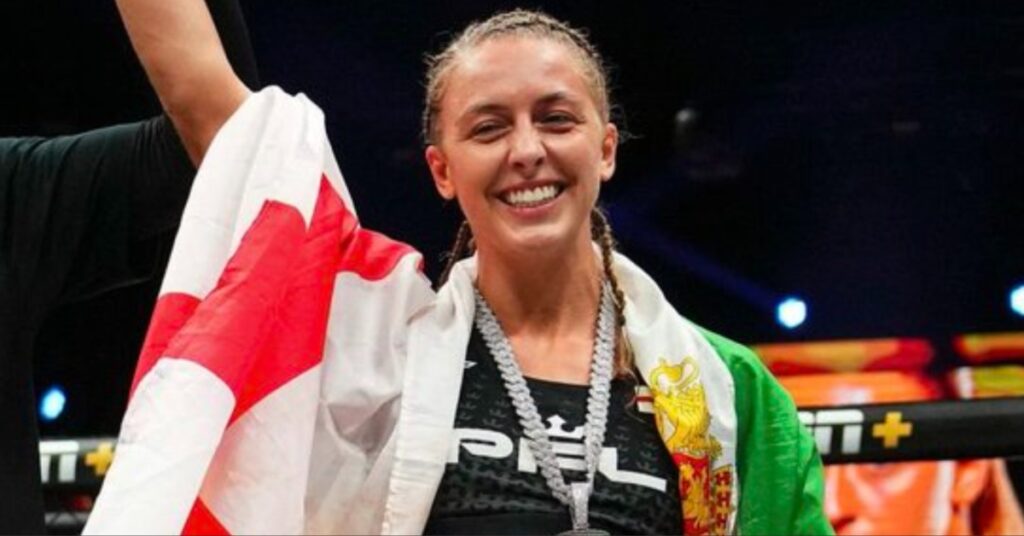 Dakota Ditcheva Brutalizes Taila Santos, Scores Body Shot KO In Round 2 ...