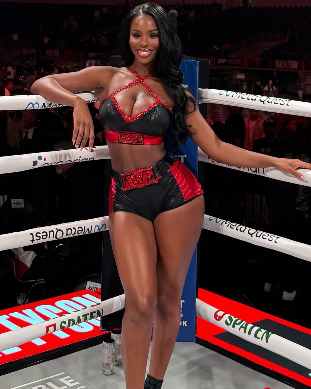 Ring Girl Lexi Williams Stuns Boxing Fans, Steals Show At Jake Paul Vs. Mike Tyson Event