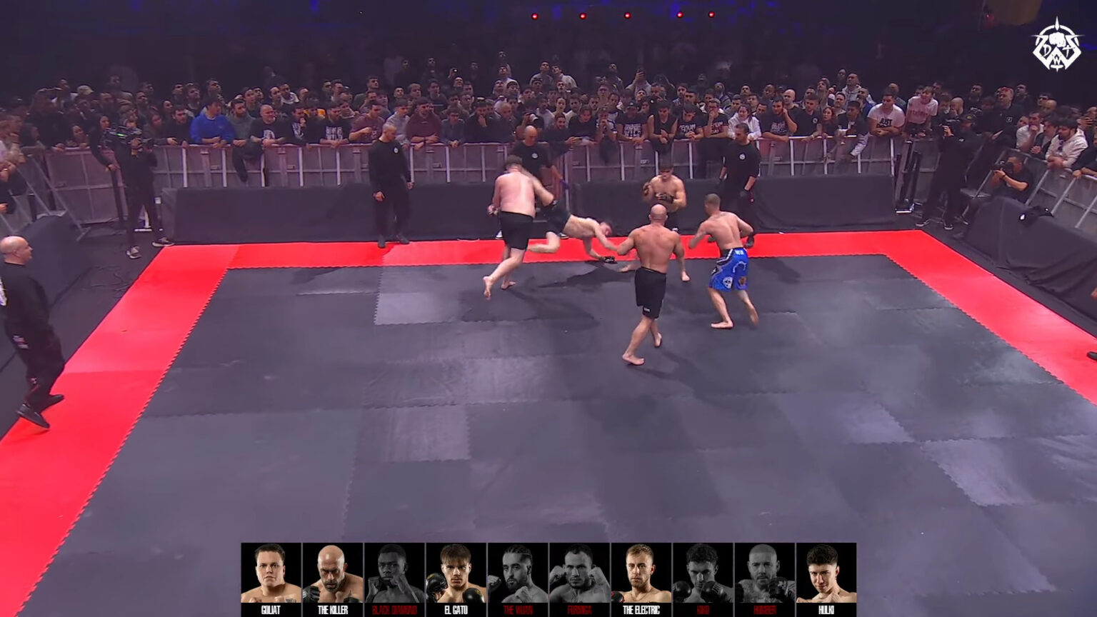 Watch: Ten Fighters, One Cage, Zero Limits - Ten Man Royal Rumble At ...