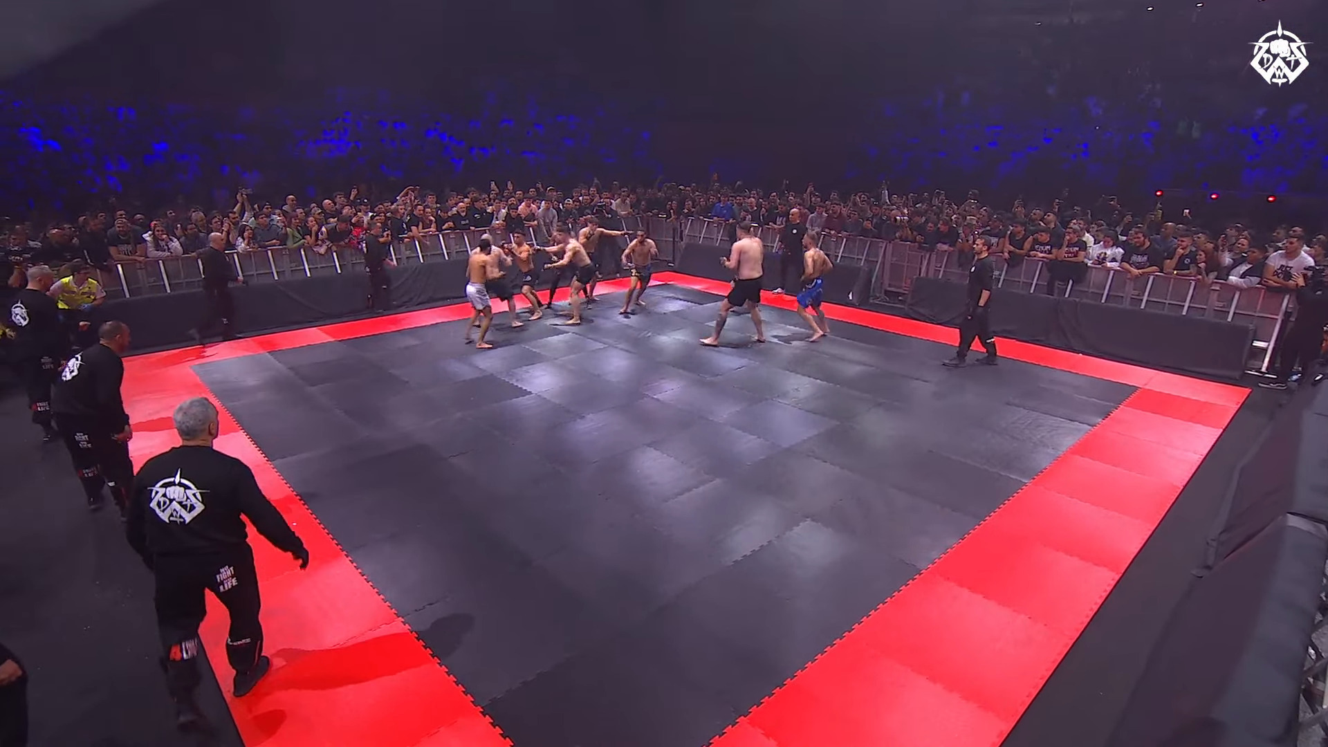 Watch: Ten Fighters, One Cage, Zero Limits - Ten Man Royal Rumble At ...