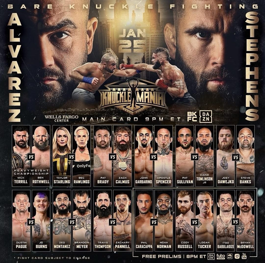 Video - BKFC Brawlers Taylor Starling And 'Rowdy' Bec Rawlings Leave ...