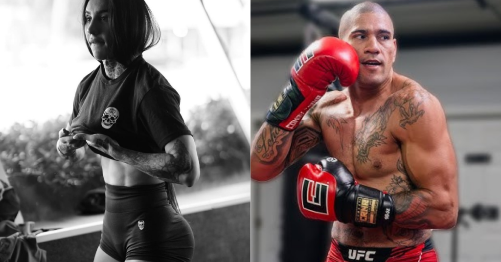 UFC Champ Alex Pereira Trains With Fitness Influencer 'Miss Iron Bum ...