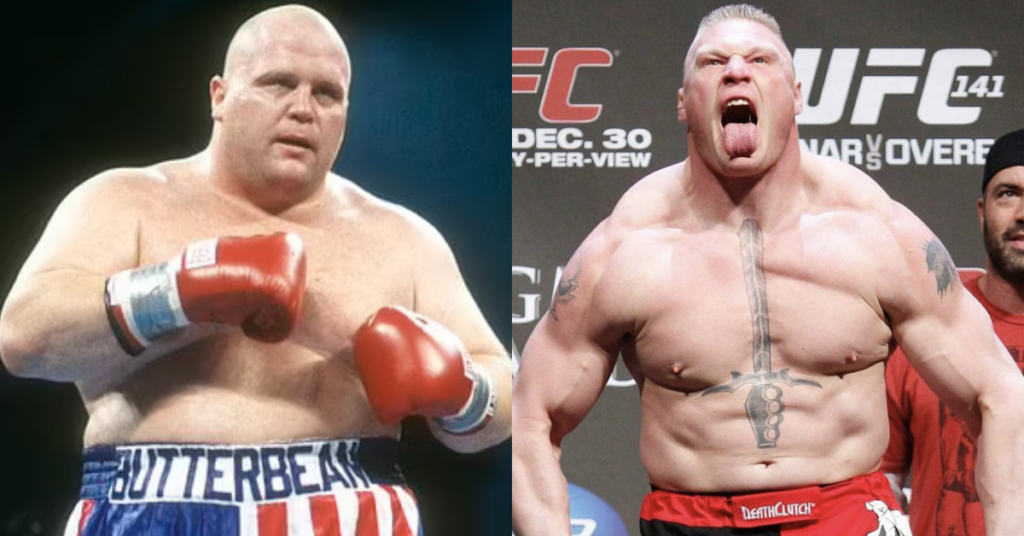 Boxing Legend Butterbean Challenges Brock Lesnar: The Real Battle Of ...