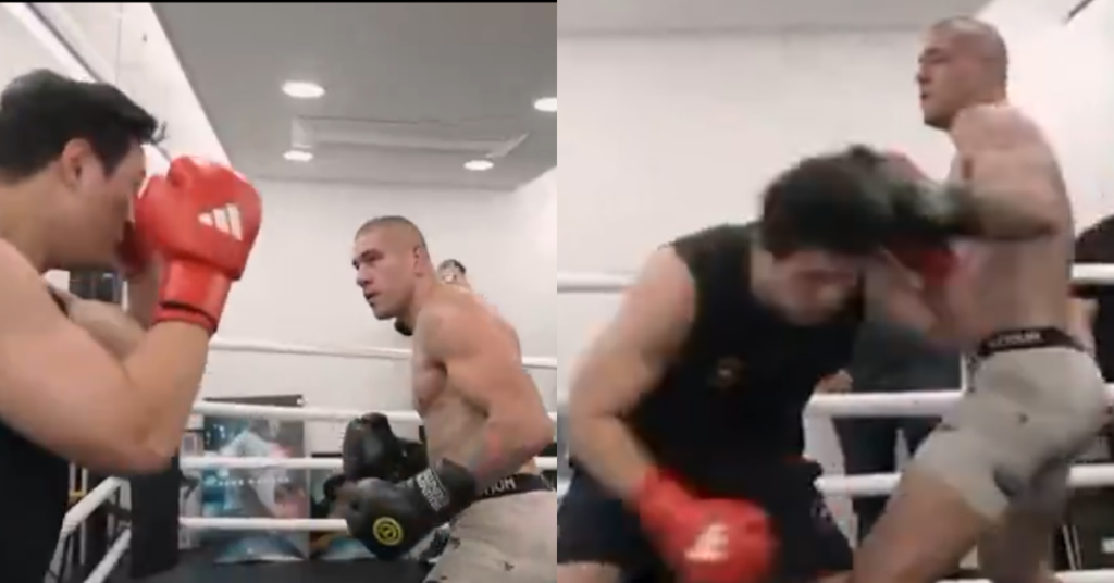 Video - Alex Pereira Battles South Korea’s Top Heavyweight Boxer In ...